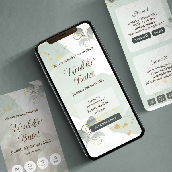 Contoh Undangan Pernikahan Digital - Kadio.id